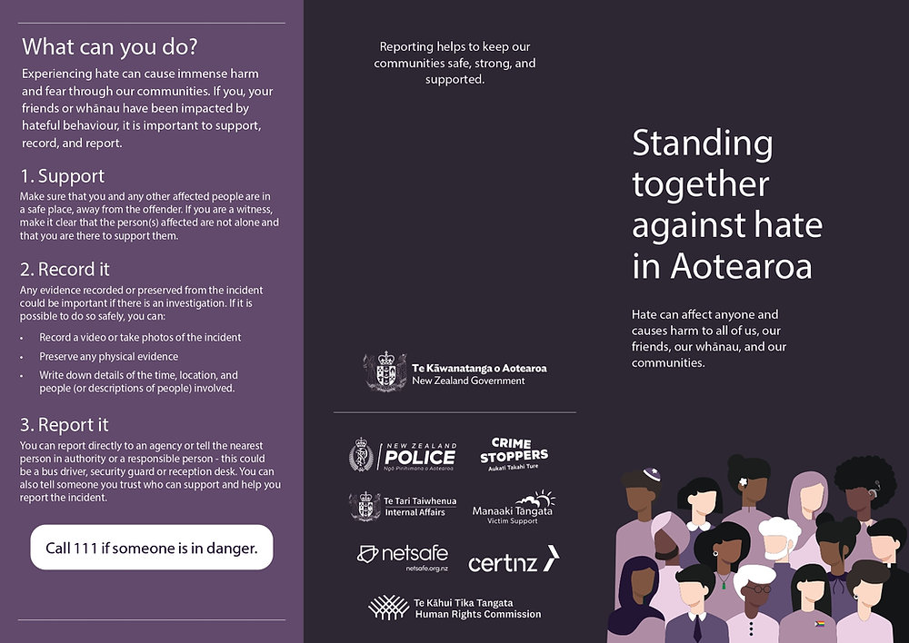Reporting Violent Extremism and Standing Together Against Hate