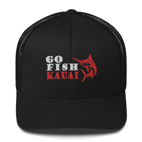 Go FIsh Trucker Cap | Go Fish Kauai