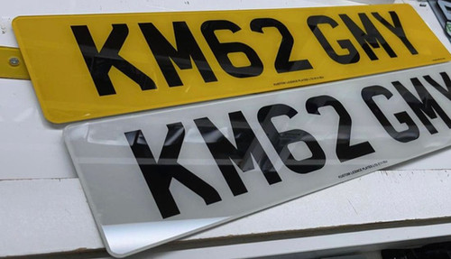 Standard UK Plate | Kustom Licence Plate