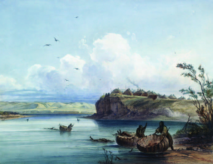 The Lewis and Clark Expedition Resumes with Sacagawea: April 6, 1805