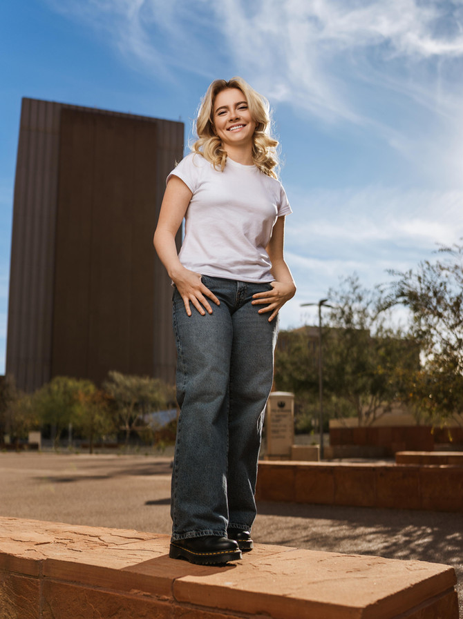 Urban Senior Photos in Downtown Phoenix | Jayden’s Senior Session with ...