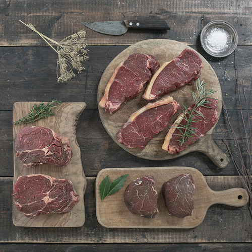 Top Nosh Organic Steak Box | Great Cotmarsh Farm