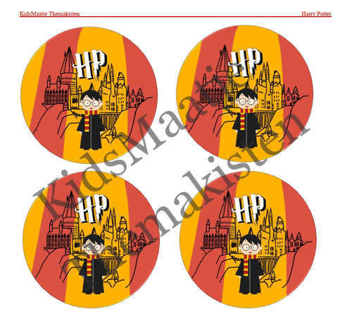 Deksel voor Pringles bus Harry Poter | KidsMaatje