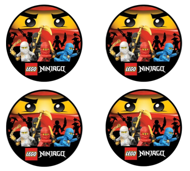 Deksel voor Pringles bus Ninjago | KidsMaatje