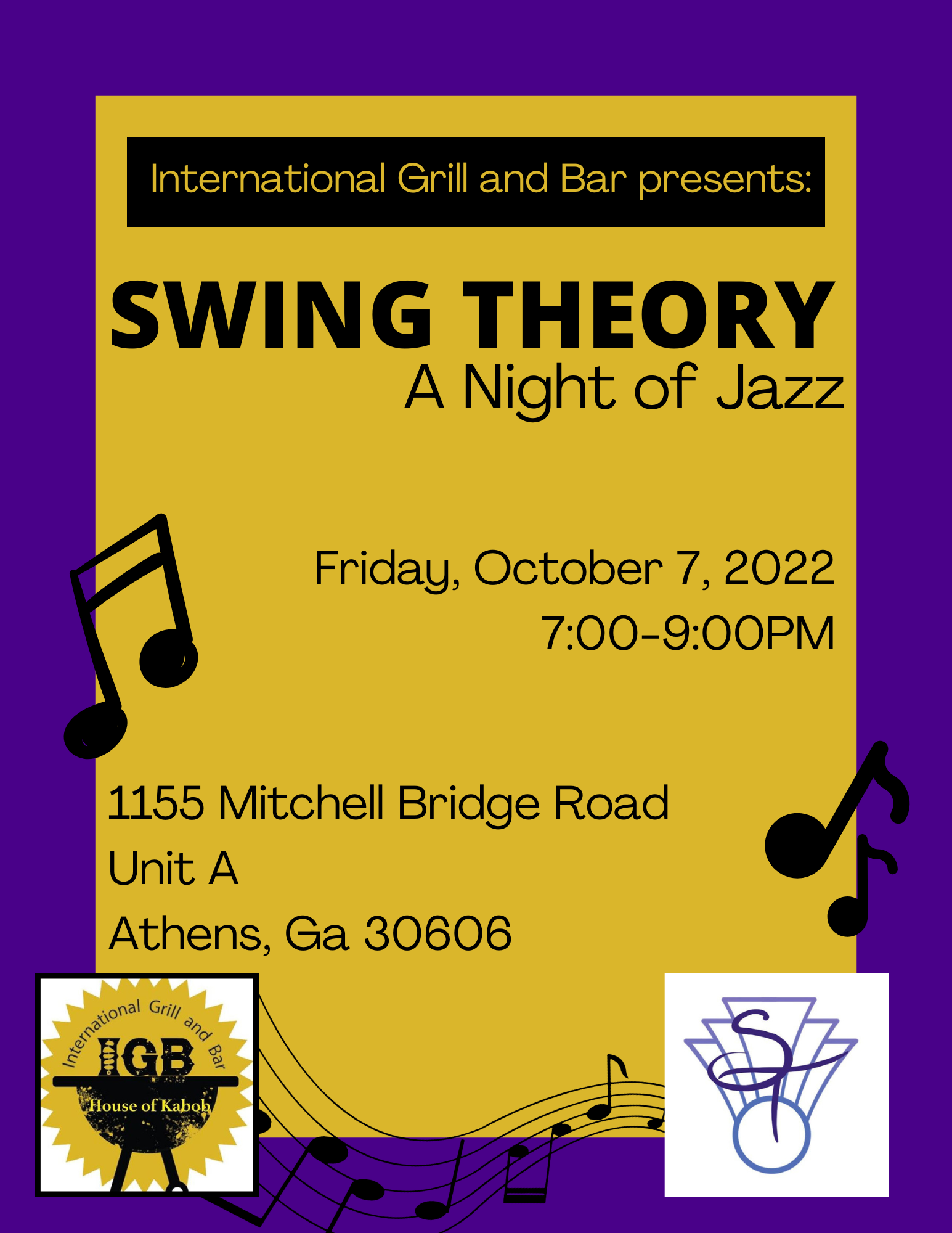 International Grill and Bar Presents: Swing Theory | Swing Theory