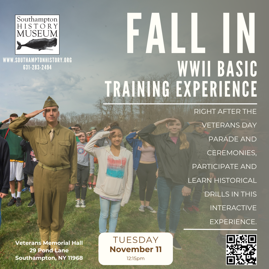 Fall-In: WWII Basic Training Experience (FREE) | southampton-history