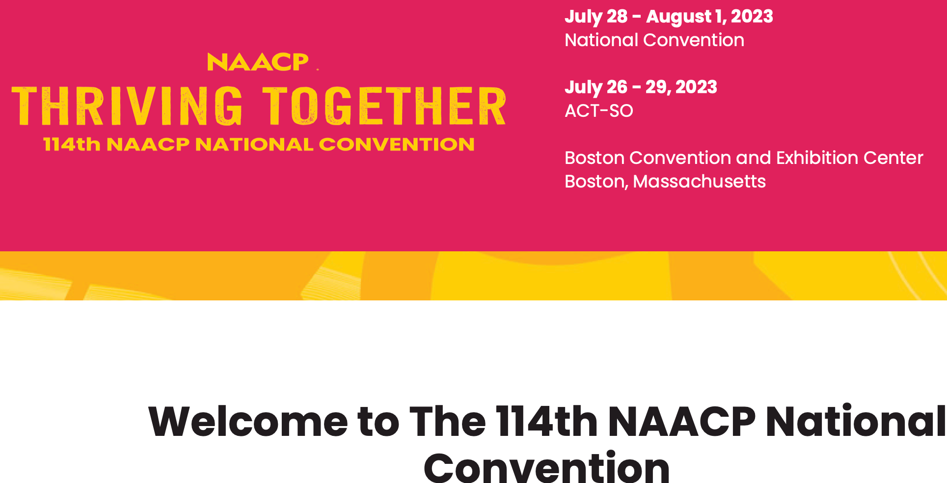 The 114th NAACP National Convention | Dr. AMC
