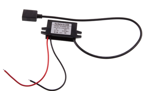 12VDC to 9VDC USB hardwired for TRIPLTEK motorcycle mount | TRIPLTEK
