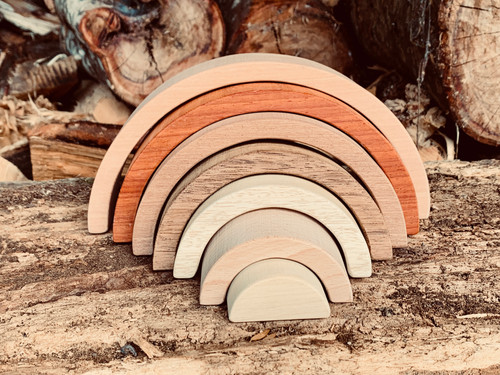 Exotic wood - Large Stacking Rainbow | distribution-page