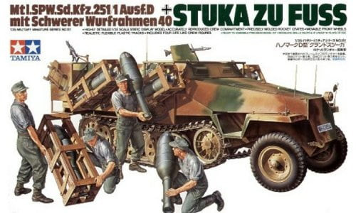 TAMIYA 1/35 35151 WWII GERMAN STUKA ZU FUSS | Hap Models