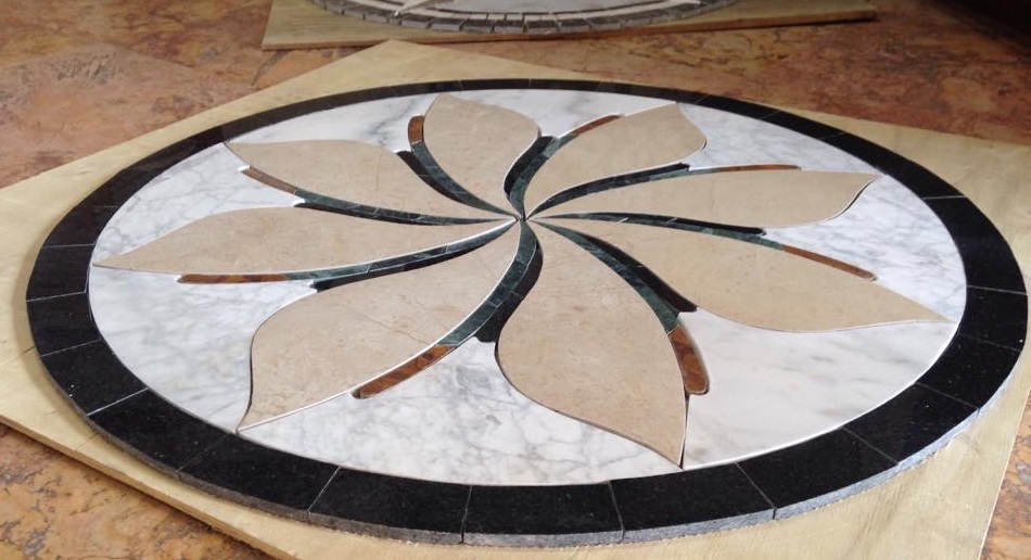 Natural Stone del Bosque - Natural Stone Medallions -San Antonio, Tx.