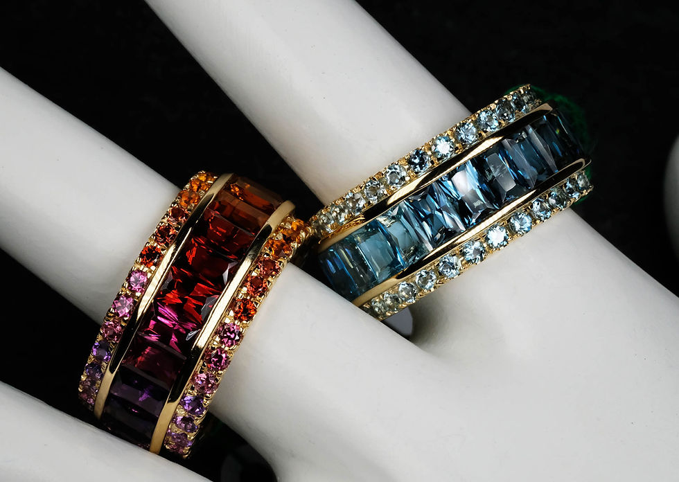 Bellarri 14K and 18K Natural Gemstone Rings | Anvil Fine Wares