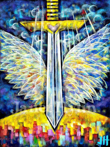 Angelic Justice | Janet Hyun Art