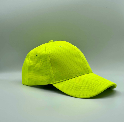 EC33 6 Panel "Honeycombe" Mesh Cap - YELLOW | eurocapmarch