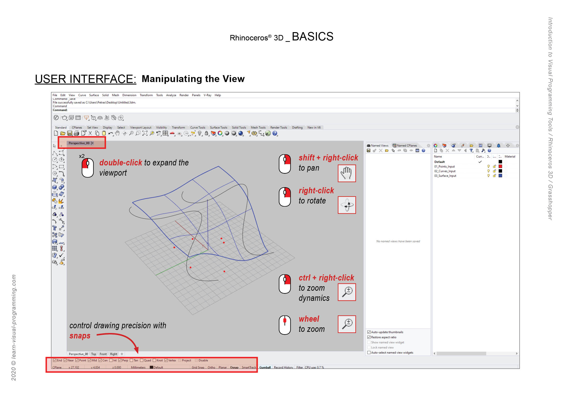 Grasshopper INTERFACE | learn visual programming