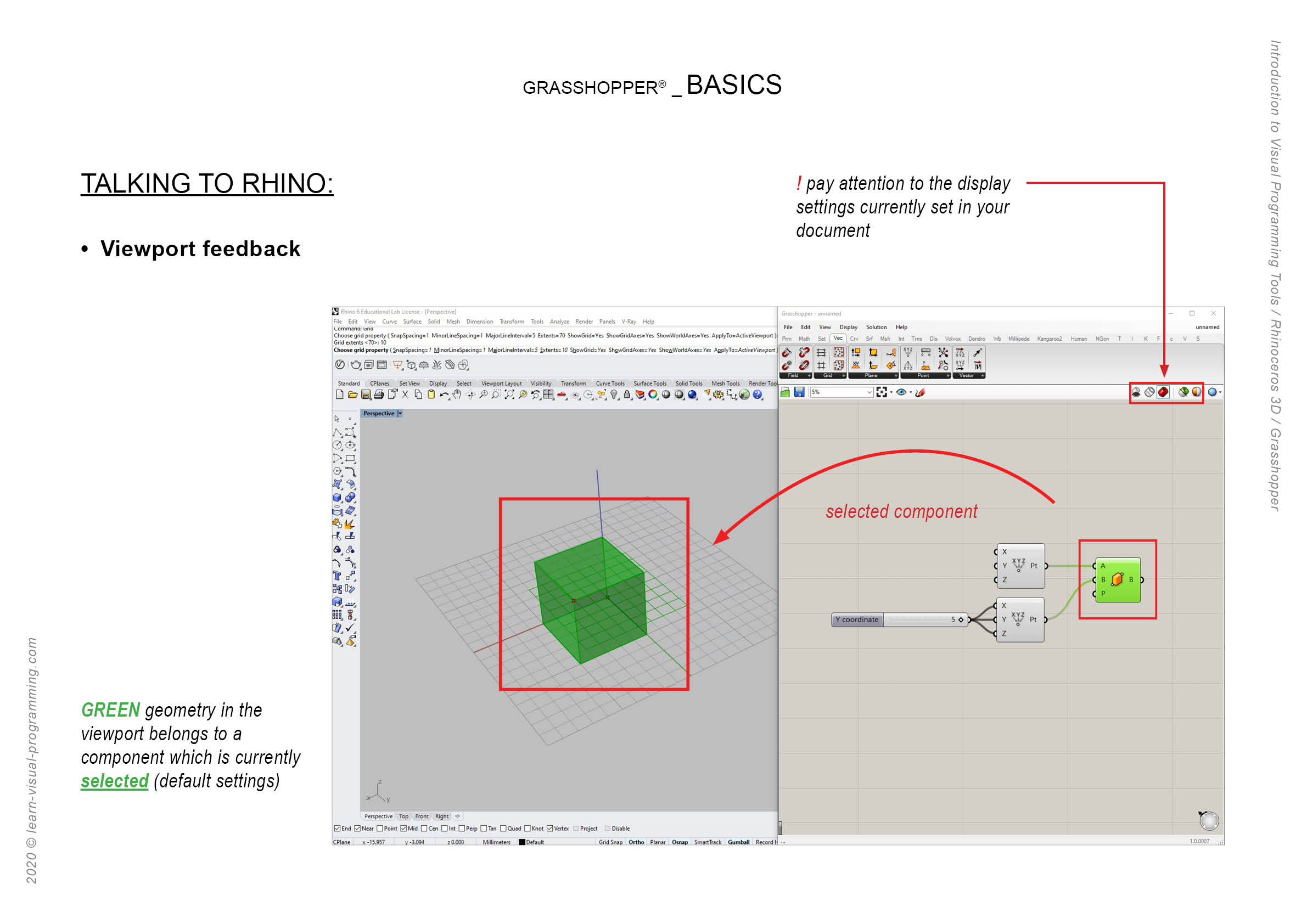 Grasshopper INTERFACE | learn visual programming
