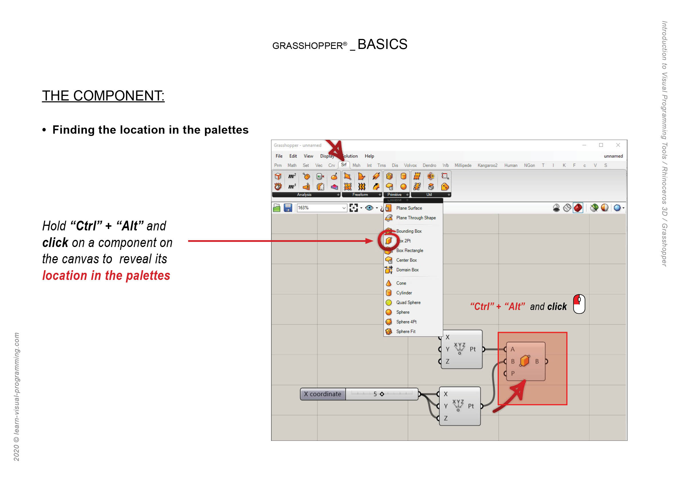 Grasshopper INTERFACE | learn visual programming