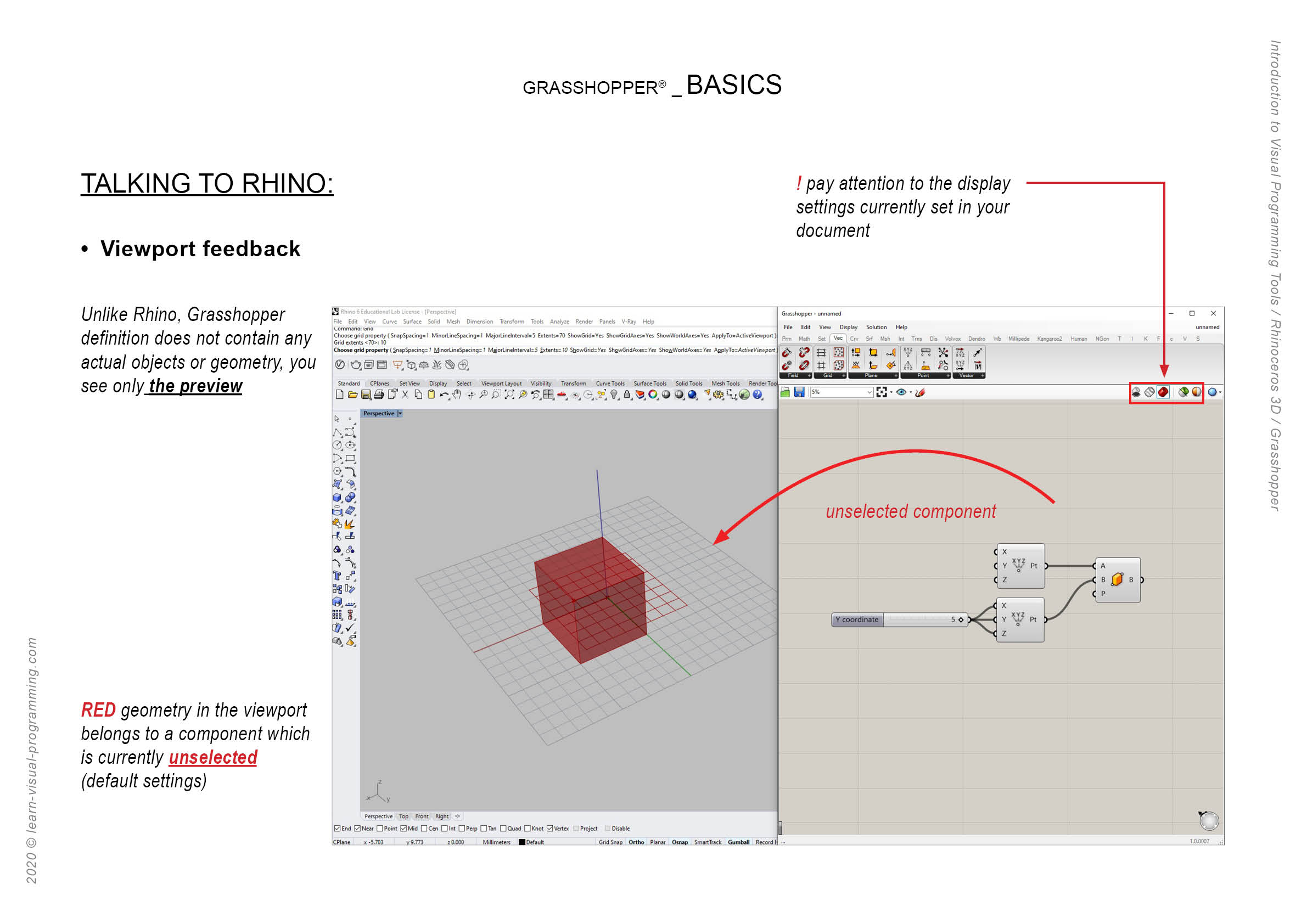 Grasshopper INTERFACE | learn visual programming