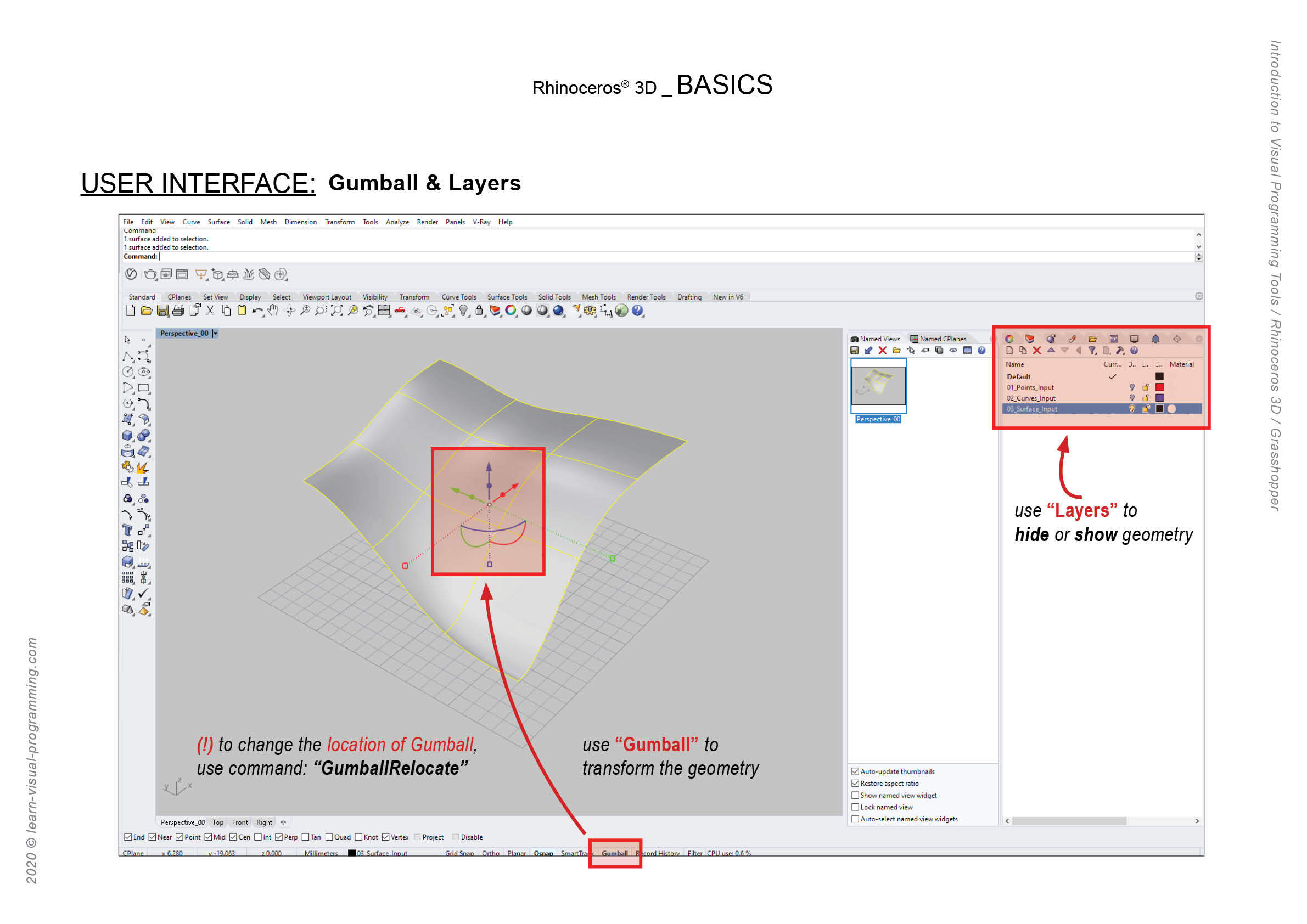 Grasshopper INTERFACE | learn visual programming