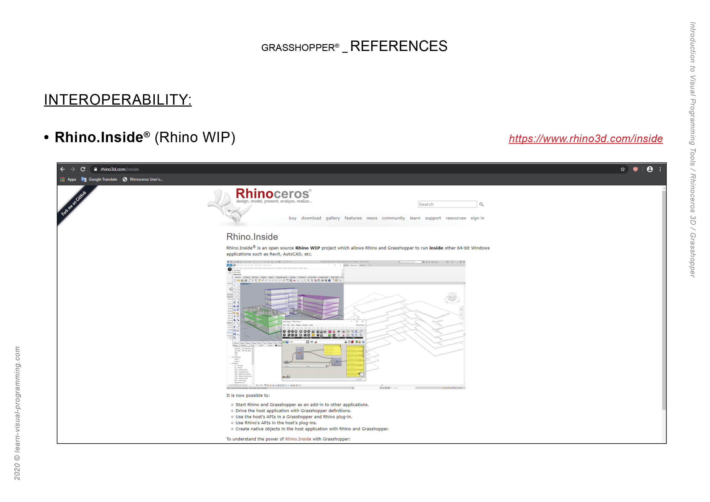 Grasshopper INTERFACE | learn visual programming