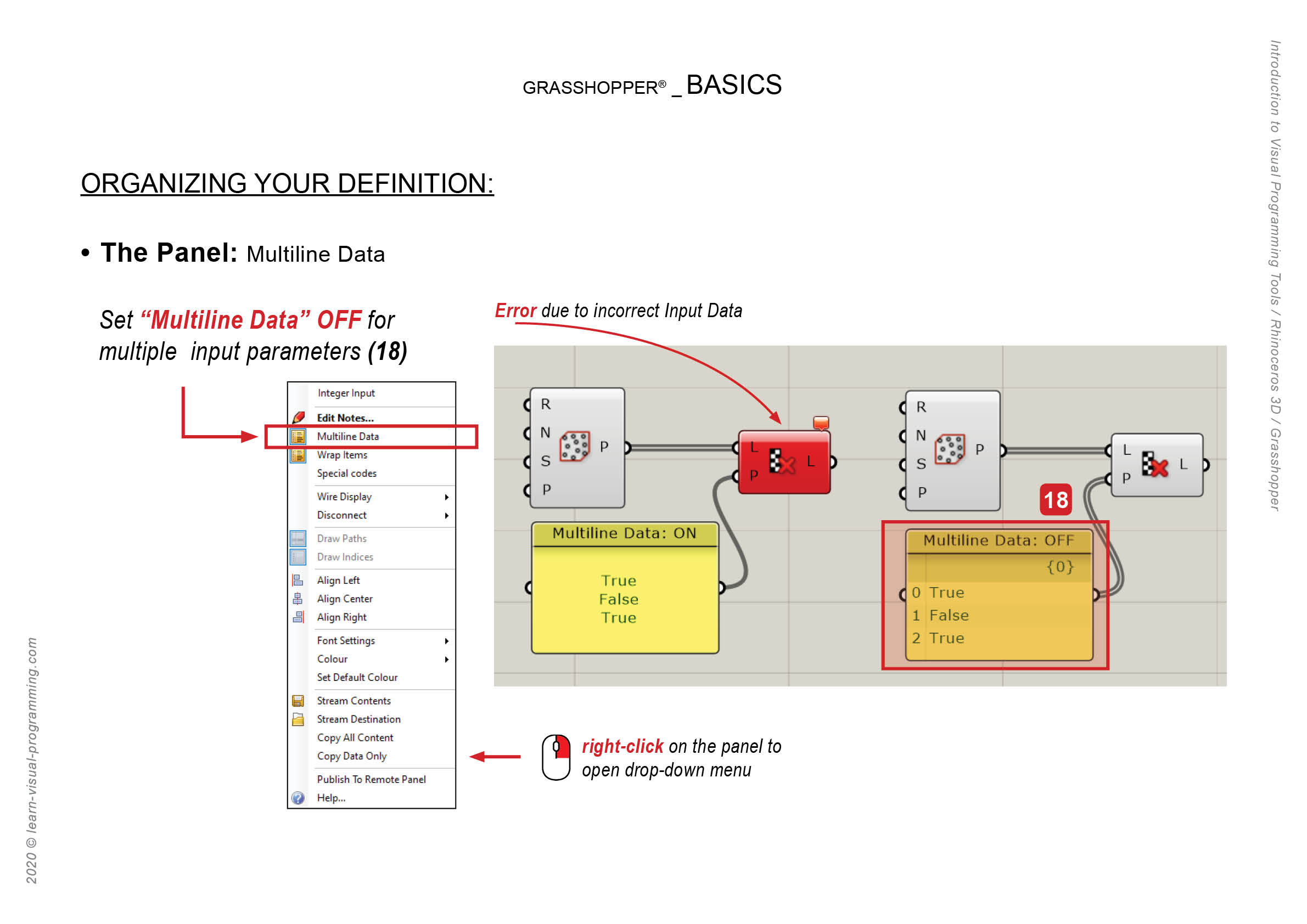 Grasshopper INTERFACE | learn visual programming