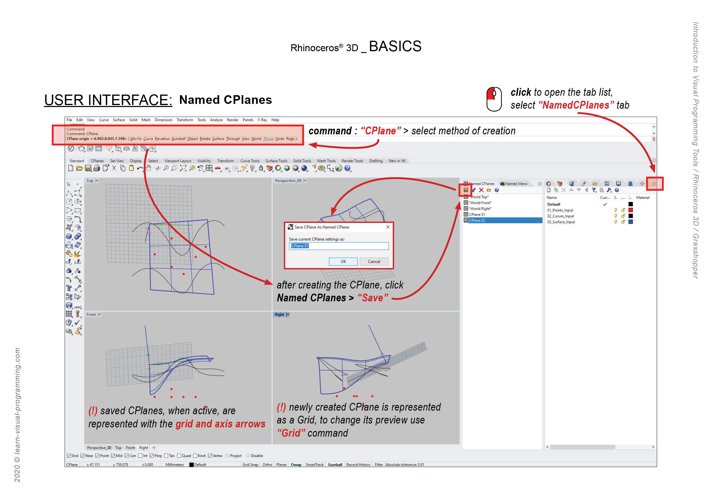 Grasshopper INTERFACE | learn visual programming
