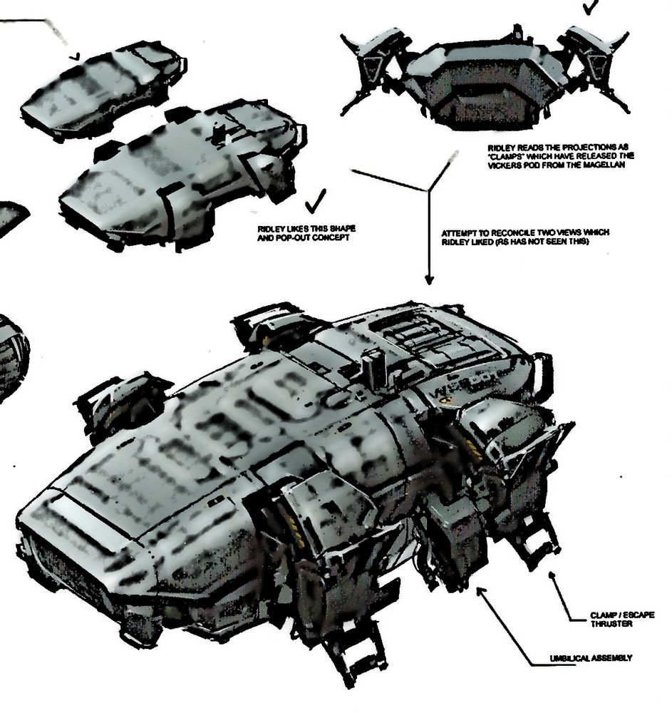 Michael Bishop (NECA Bishop Android) Weyland-Yutani Lifeboat Module ...