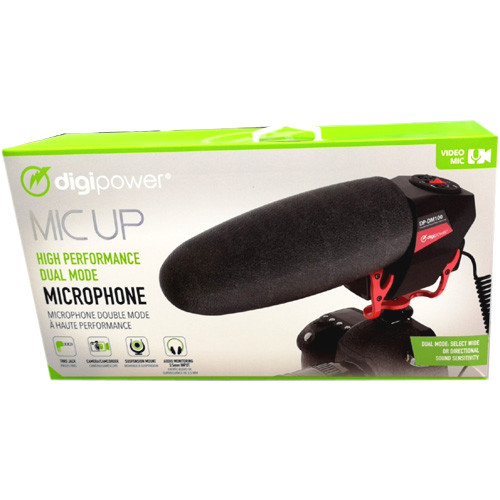 Digipower Dual Mode High Performance Shotgun Vlogging Microphone ...
