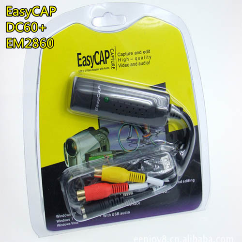 Easy Cap USB 2.0 Video & Audio Grabber Capture DVD maker | Media Canada ...