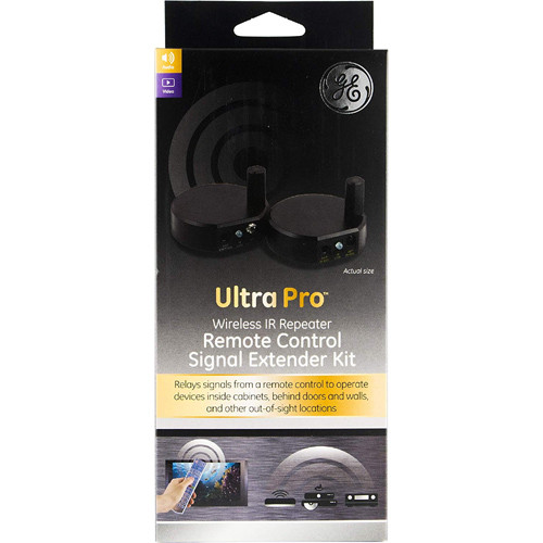 GE Ultra Pro Wireless IR Repeater Remote Control Signal Extender Kit ...