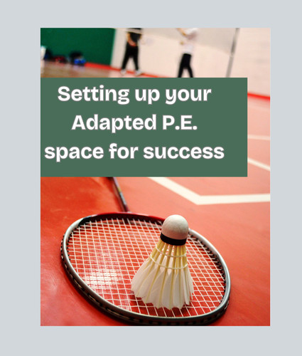 Adapted Physical Education Space Set-up Checklist | Easy Adapted PE