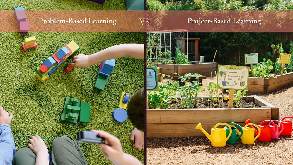 Problem-Based Learning vs Project-Based Learning