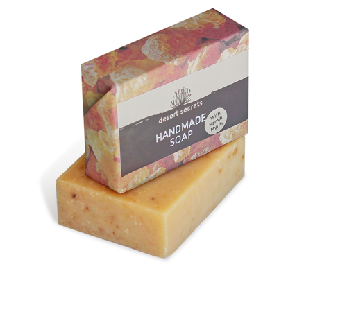 HANDGEMACHTE SEIFE mit namibischer Myrrhe | Meinewebsite