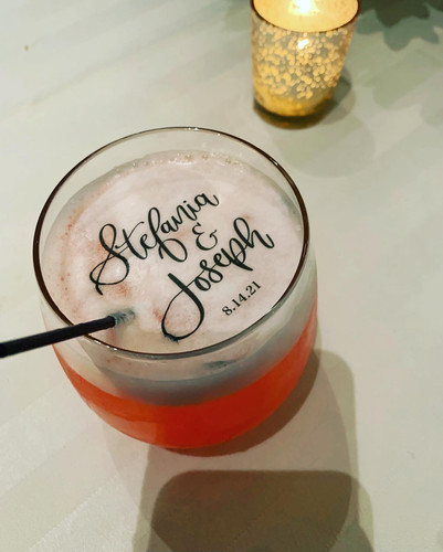 Edible Cocktail Topper | Scriptivity