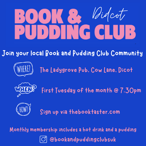 DIDCOT Book and Pudding Club | The Book Taster