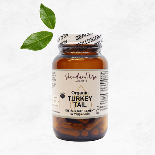 Turkey Tail Mushroom Supplement – Organic Immune & Gut Support | 60 ...