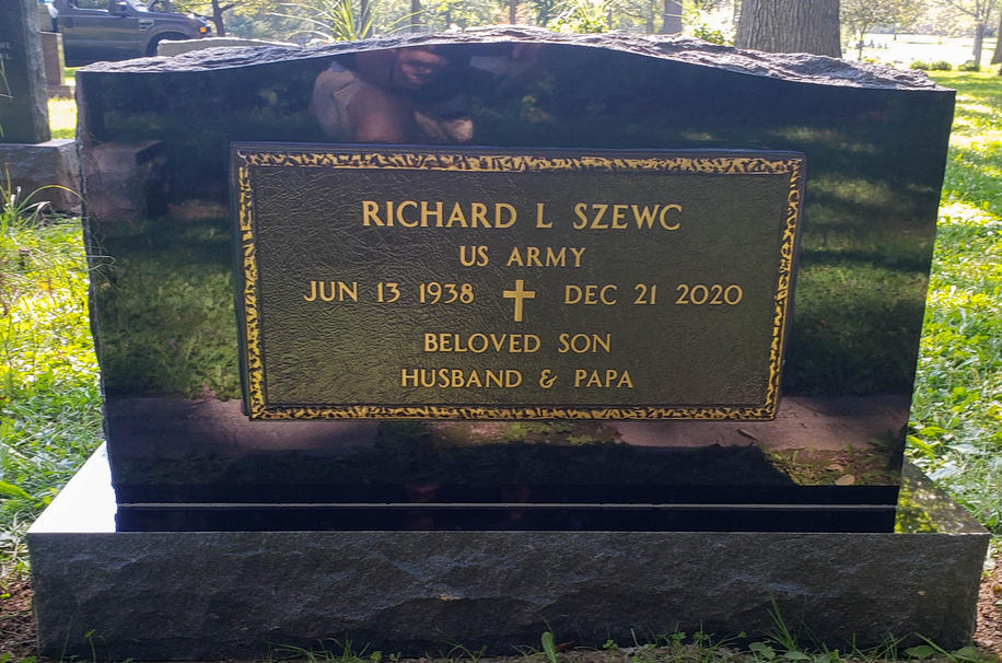 Cemetery Lettering | Gibney Monument