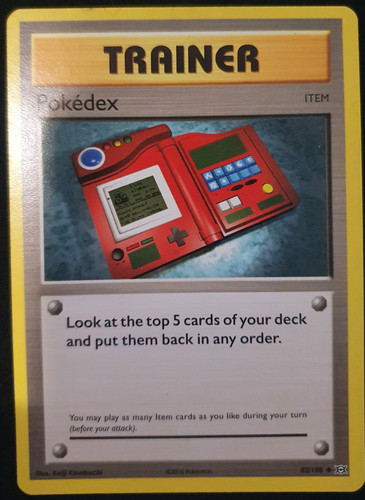 Pokemon Card - Pokedex | Grima's Collectables