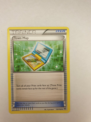 Pokemon Card - Town map | Grima's Collectables