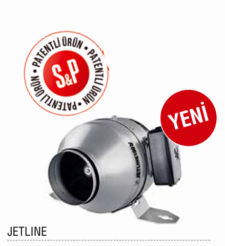 JETLINE-125 YUVARLAK KANAL TİPİ FAN | troyteknikshop