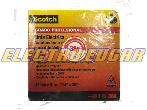 ROLLO CINTA 3M AUTOFUNDENTE No 23 | Electro Edgar