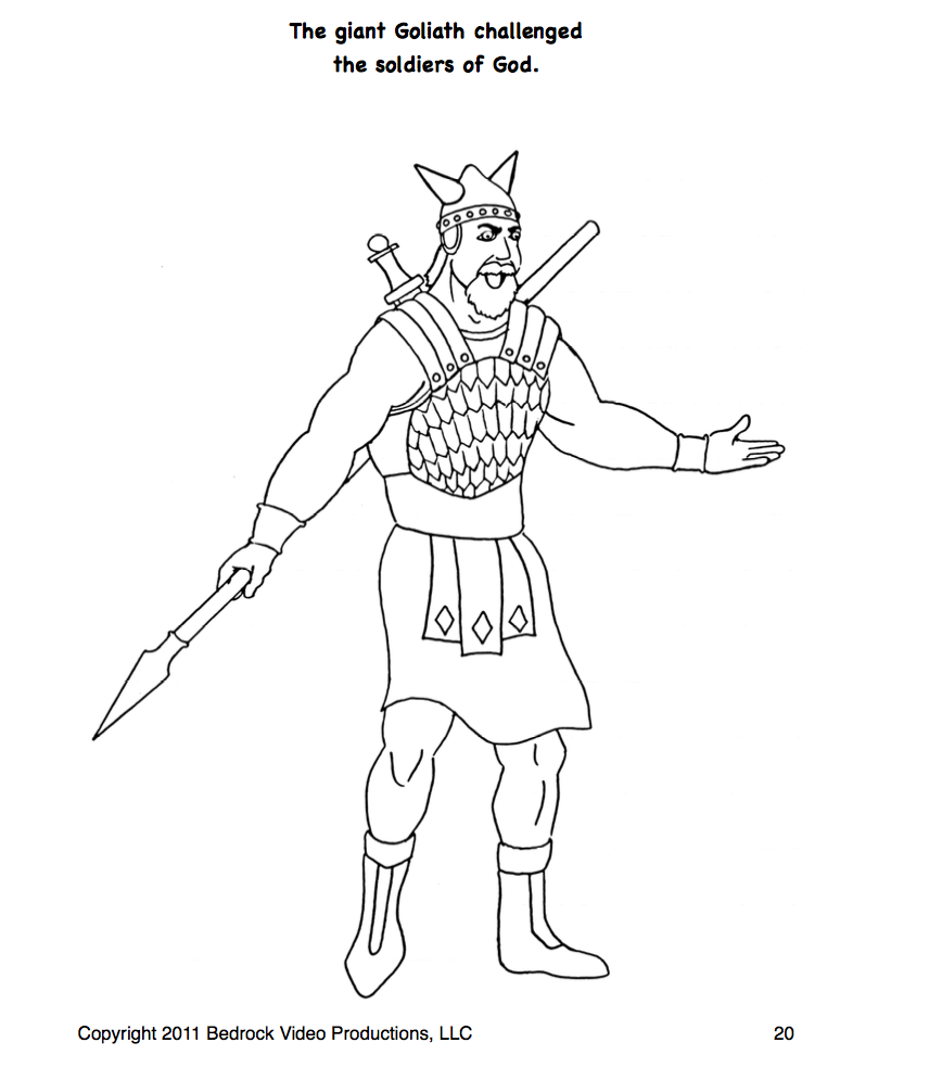 david nabal bible coloring pages