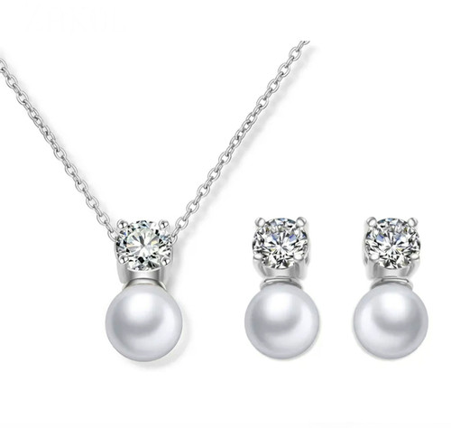 Simply Pearl Set | ZOHAR