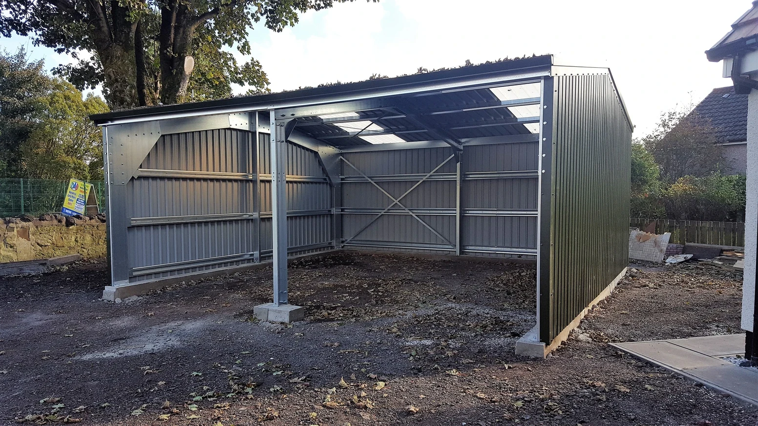 Open Sided Steel Buildings? We’ve got you covered!