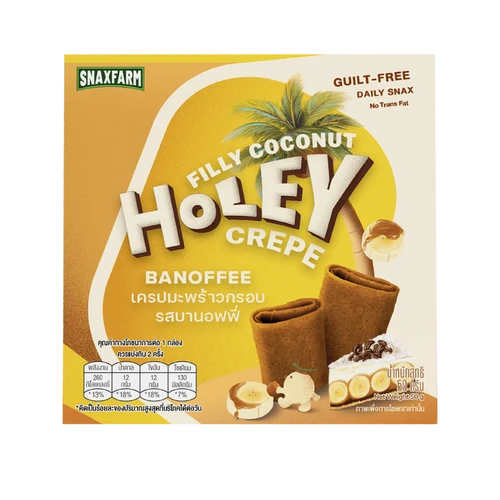 HOLEY CREPES Banoffee | Snaxfarm