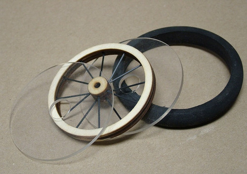 Vintage Style 3" Spoked Wheels | Maxford Usa