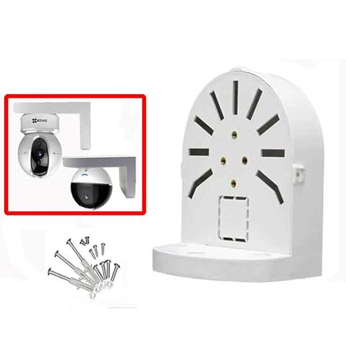 PVC Camera Mount Bracket Anti-Rust Stand Holder for Dome & Bullet CCTV ...