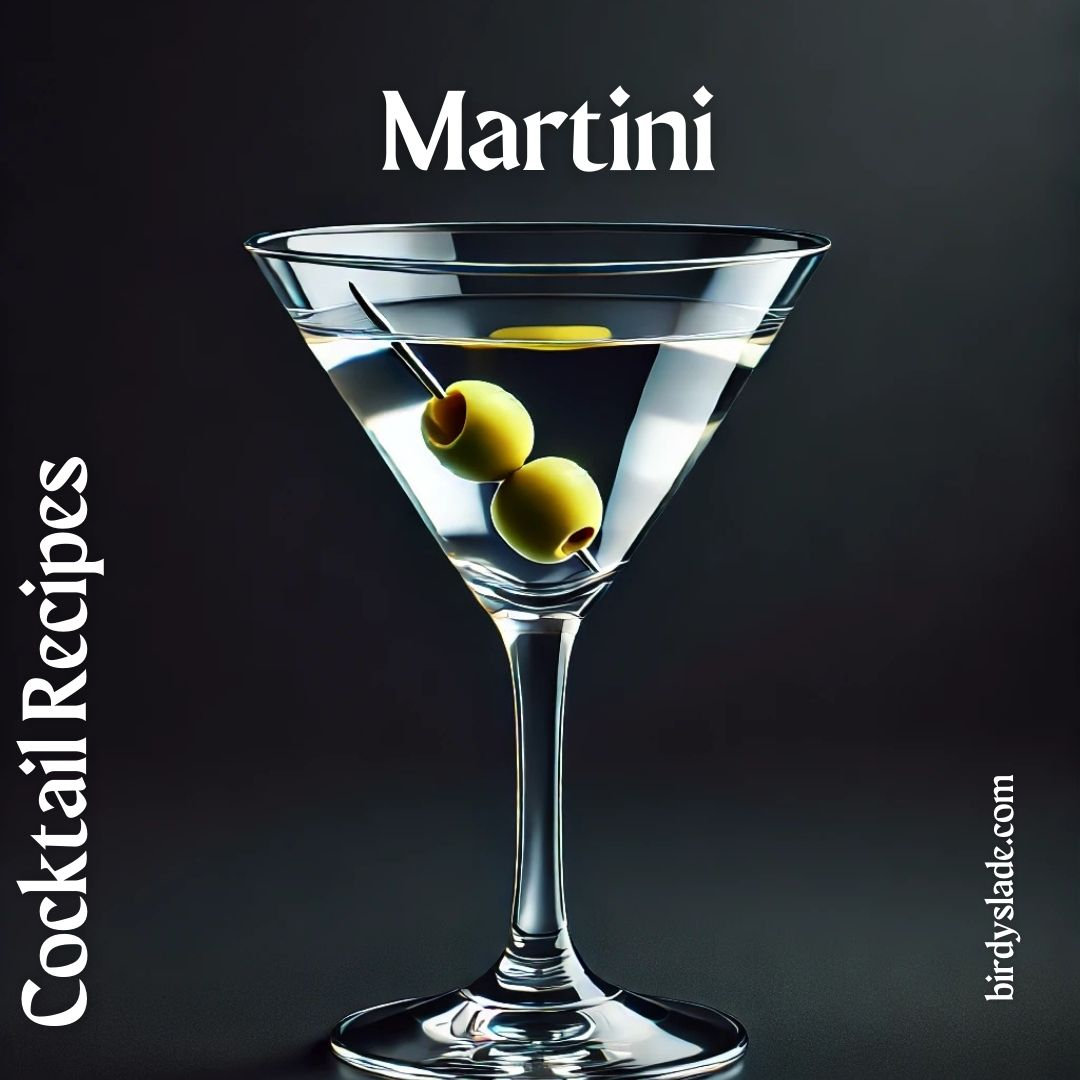 Martini Cocktail In a Shake | Birdyslade | Gin/Vodka* Based Recipe