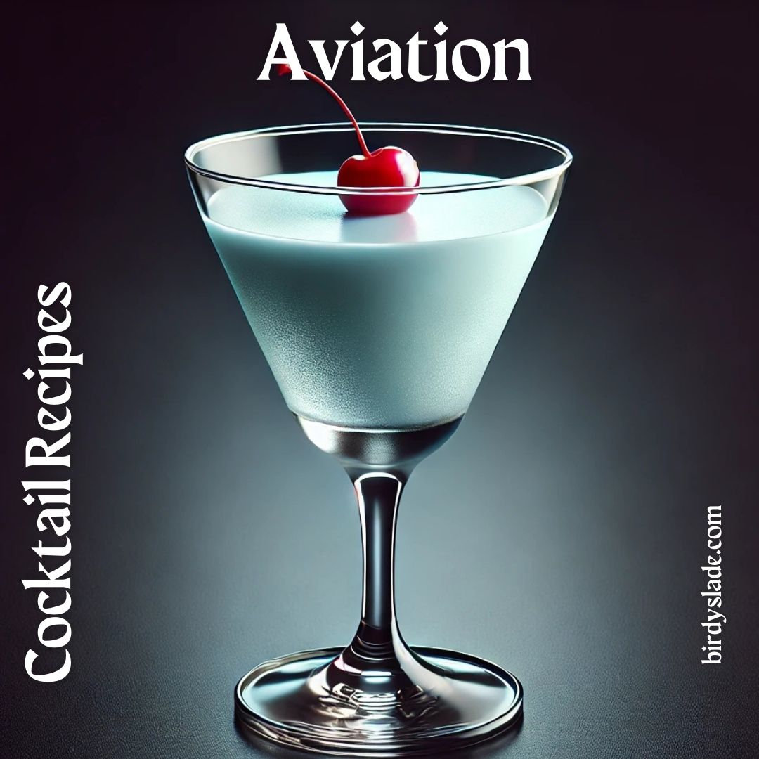 How to Make an Aviation - The Comeback Cocktail | Birdyslade | Gin ...