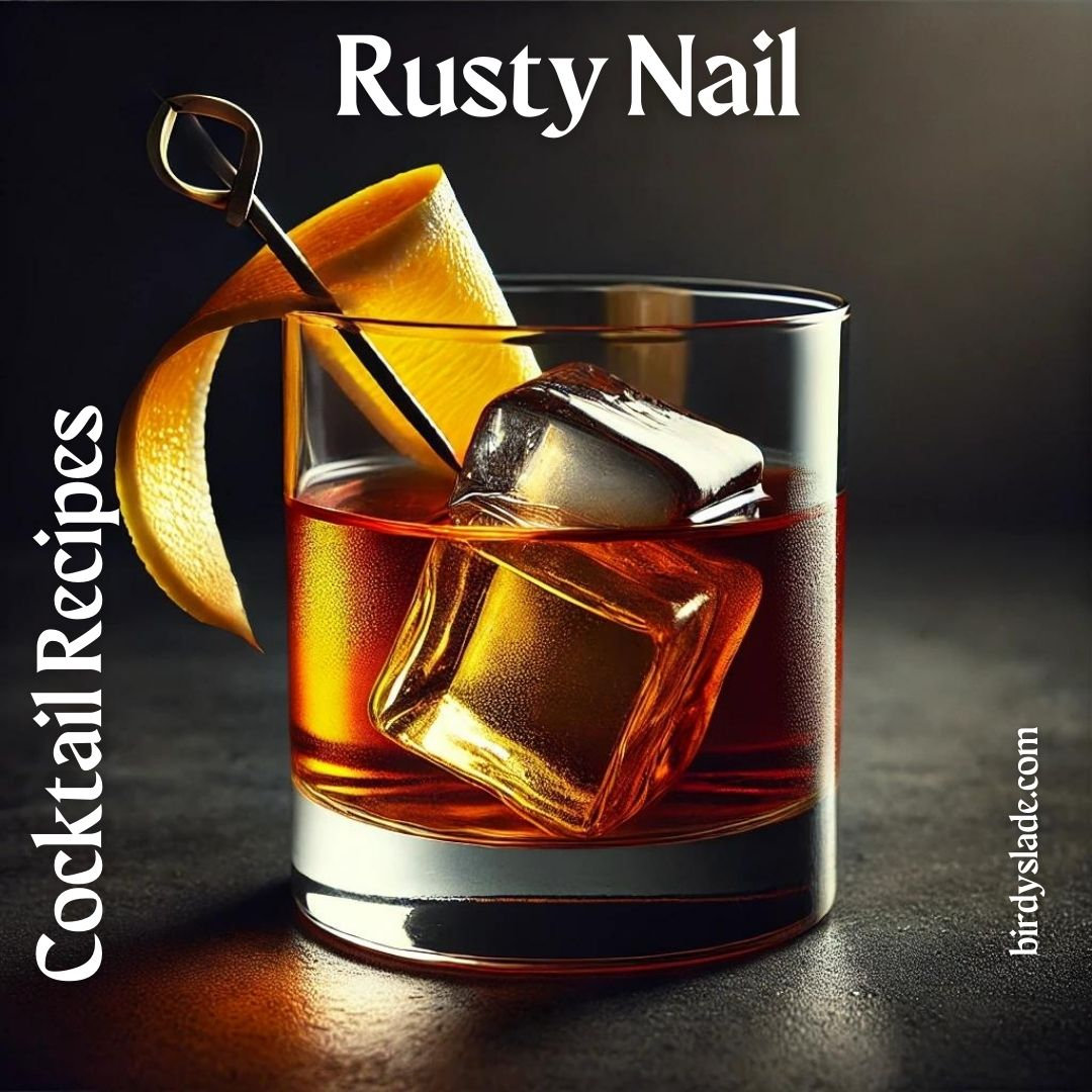 How to Make a Rusty Nail Cocktail | Birdyslade | Scotch Whisky Based Recipe